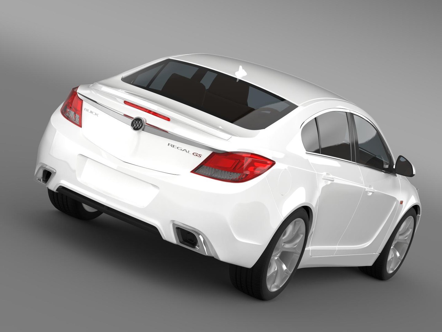 3d Model Buick Regal Gs Concept