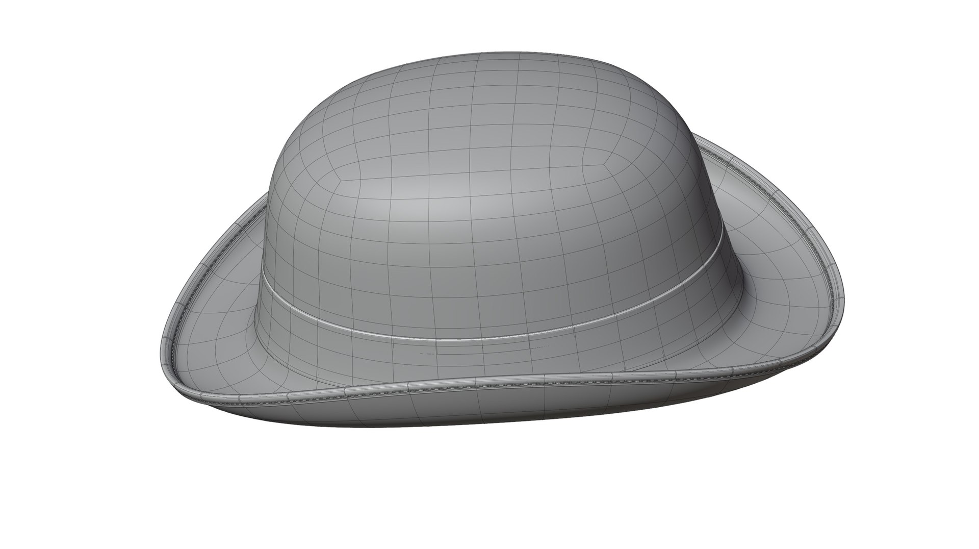 3D Model Bowler Hat - TurboSquid 2000203