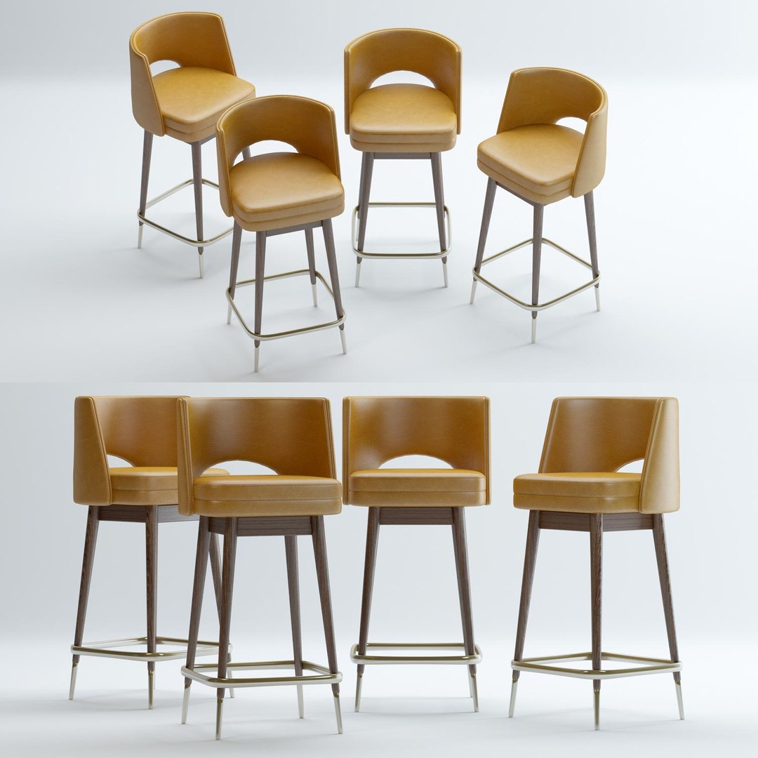 Barstool 3D model - TurboSquid 1261595