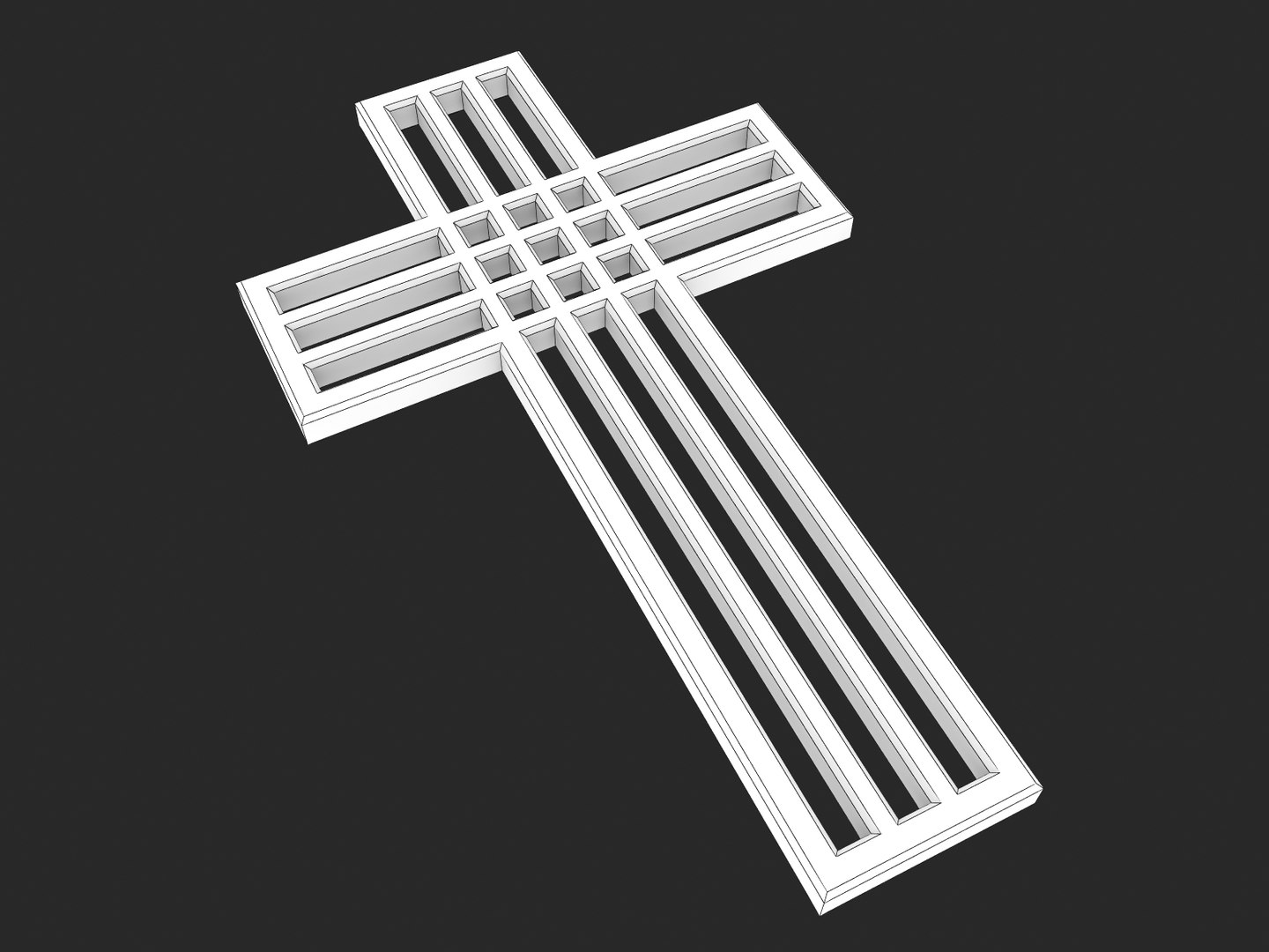 Cross 3D model - TurboSquid 1474723