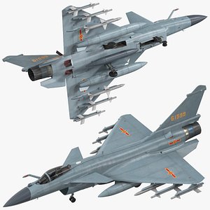 Chengdu J-10 3D 모델 다운로드 용 | TurboSquid