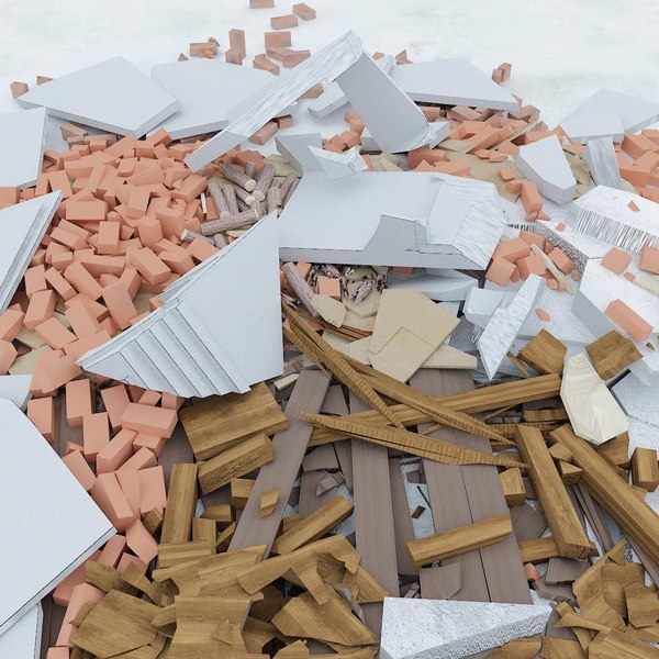 3d construction debris 1