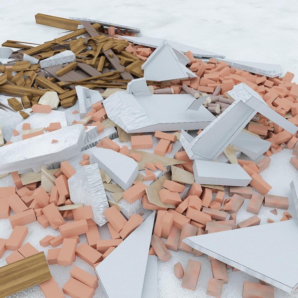 3d construction debris 1