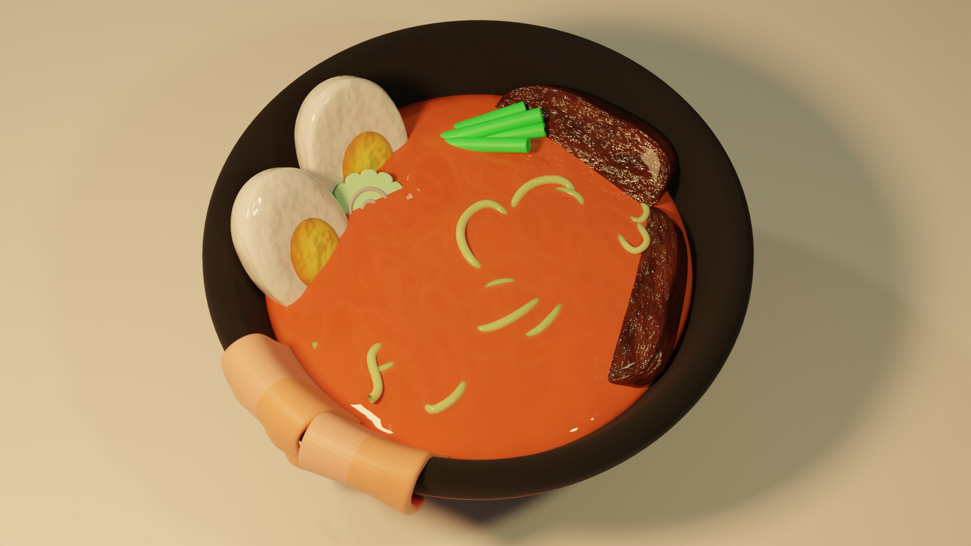 3D Ramen - TurboSquid 2272022