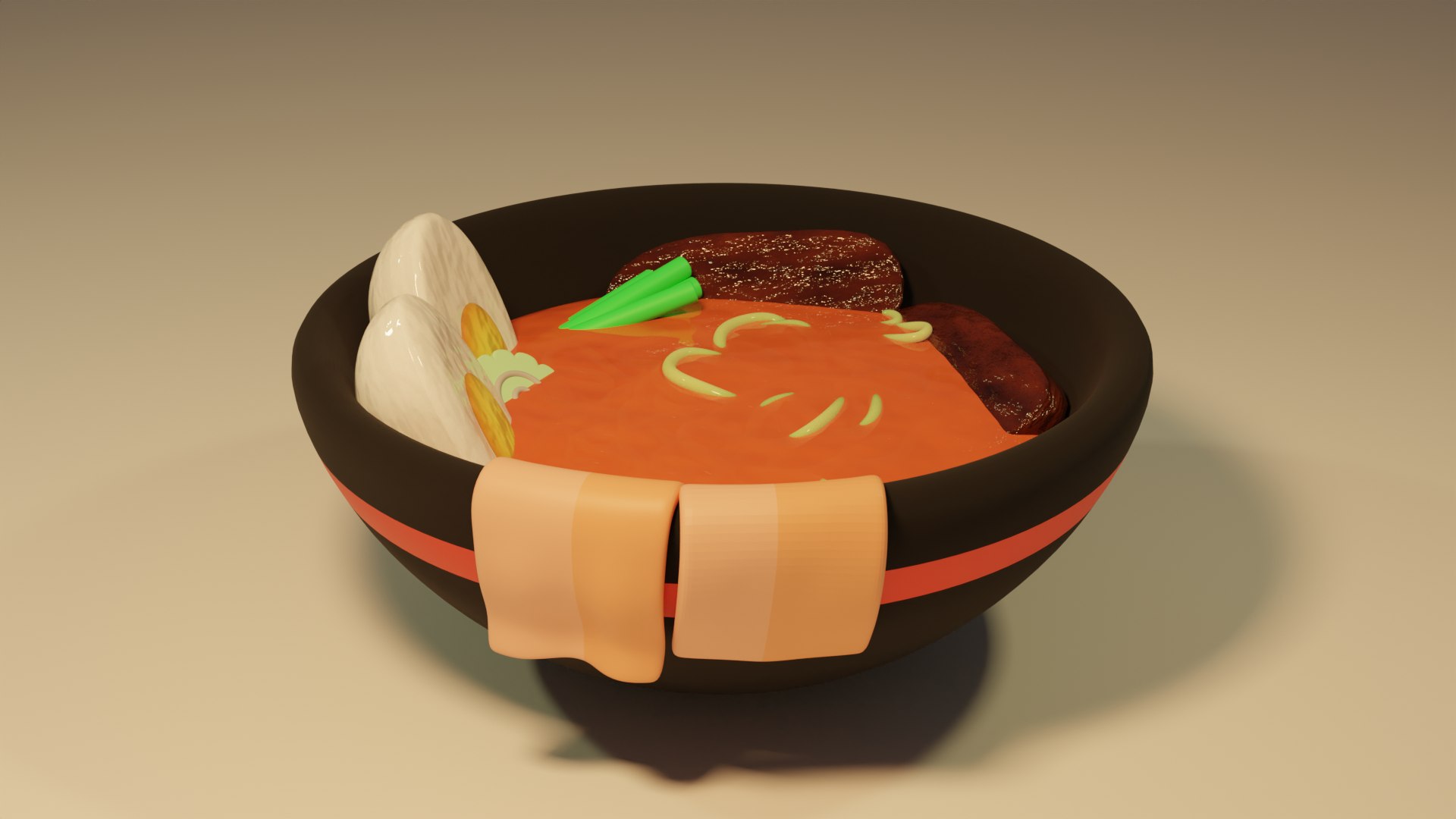 3D Ramen - TurboSquid 2272022