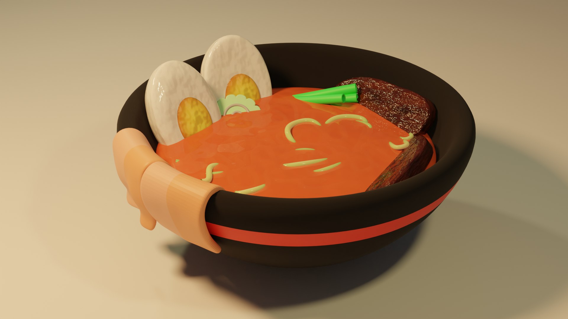 3D Ramen - TurboSquid 2272022