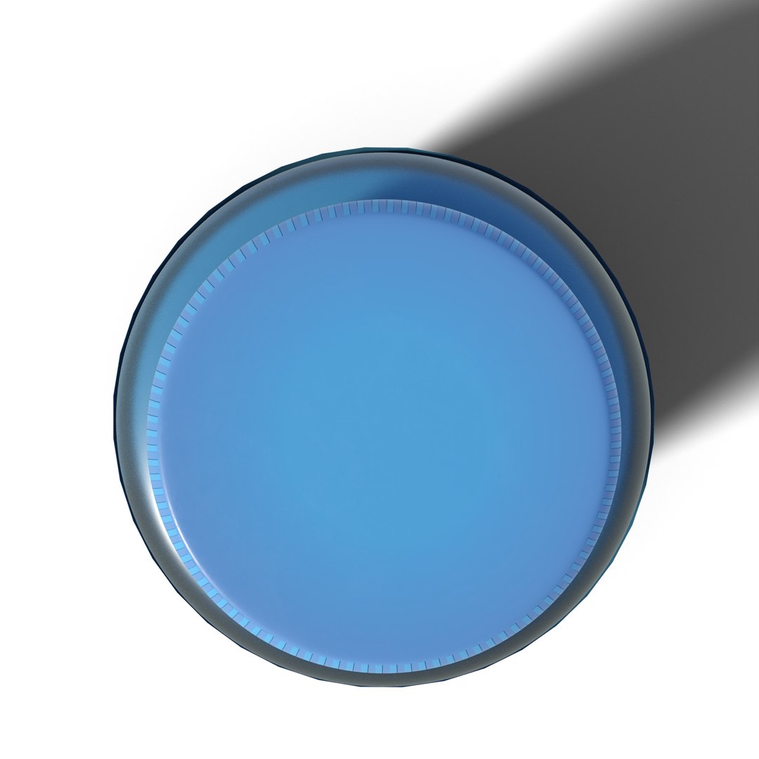 3D Paint Bottle Sky Blue Color Model - TurboSquid 2090231