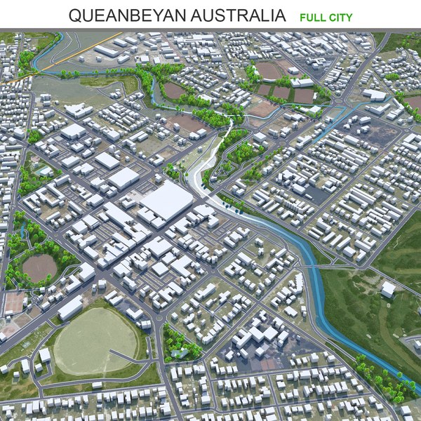 Queanbeyan Australia 3D model - TurboSquid 2042530