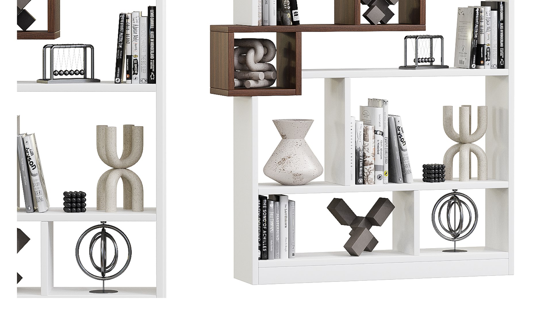 3D Model Bookcase 009 - TurboSquid 2203121