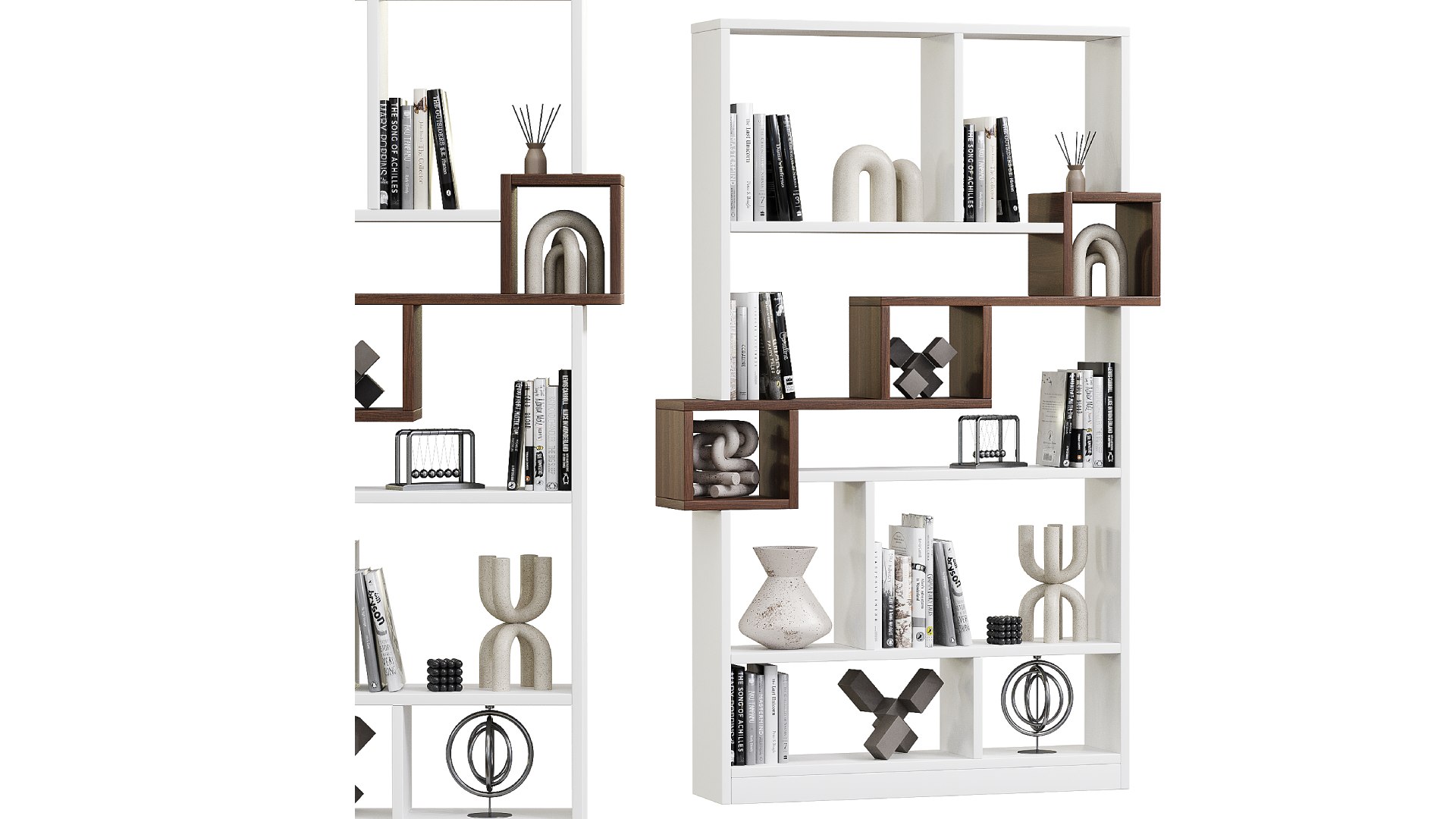 3D Model Bookcase 009 - TurboSquid 2203121