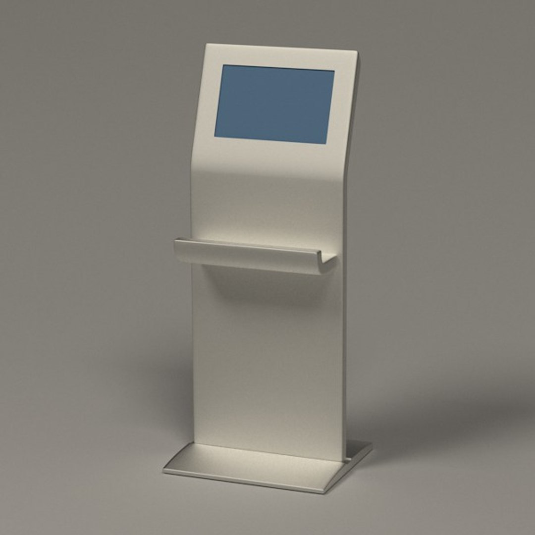 3d Computer Terminal Model