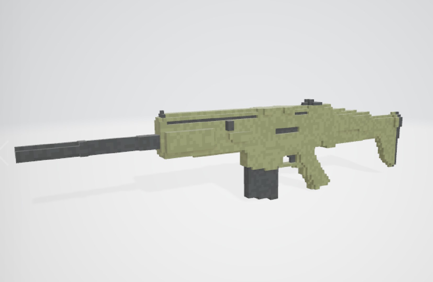 Voxel Weapon Pack 3D Model - TurboSquid 1803222