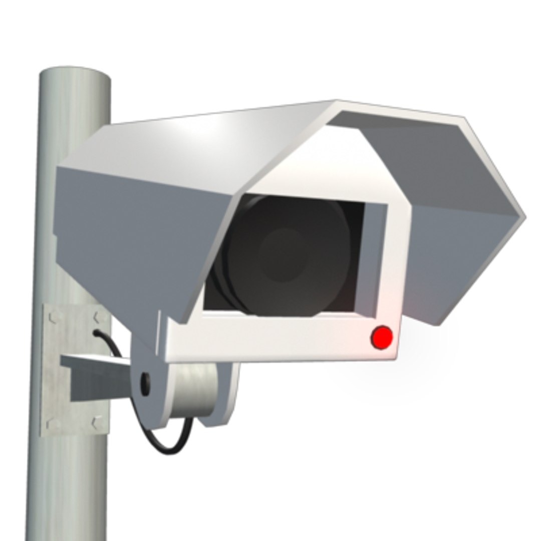 3d Security Camera Model