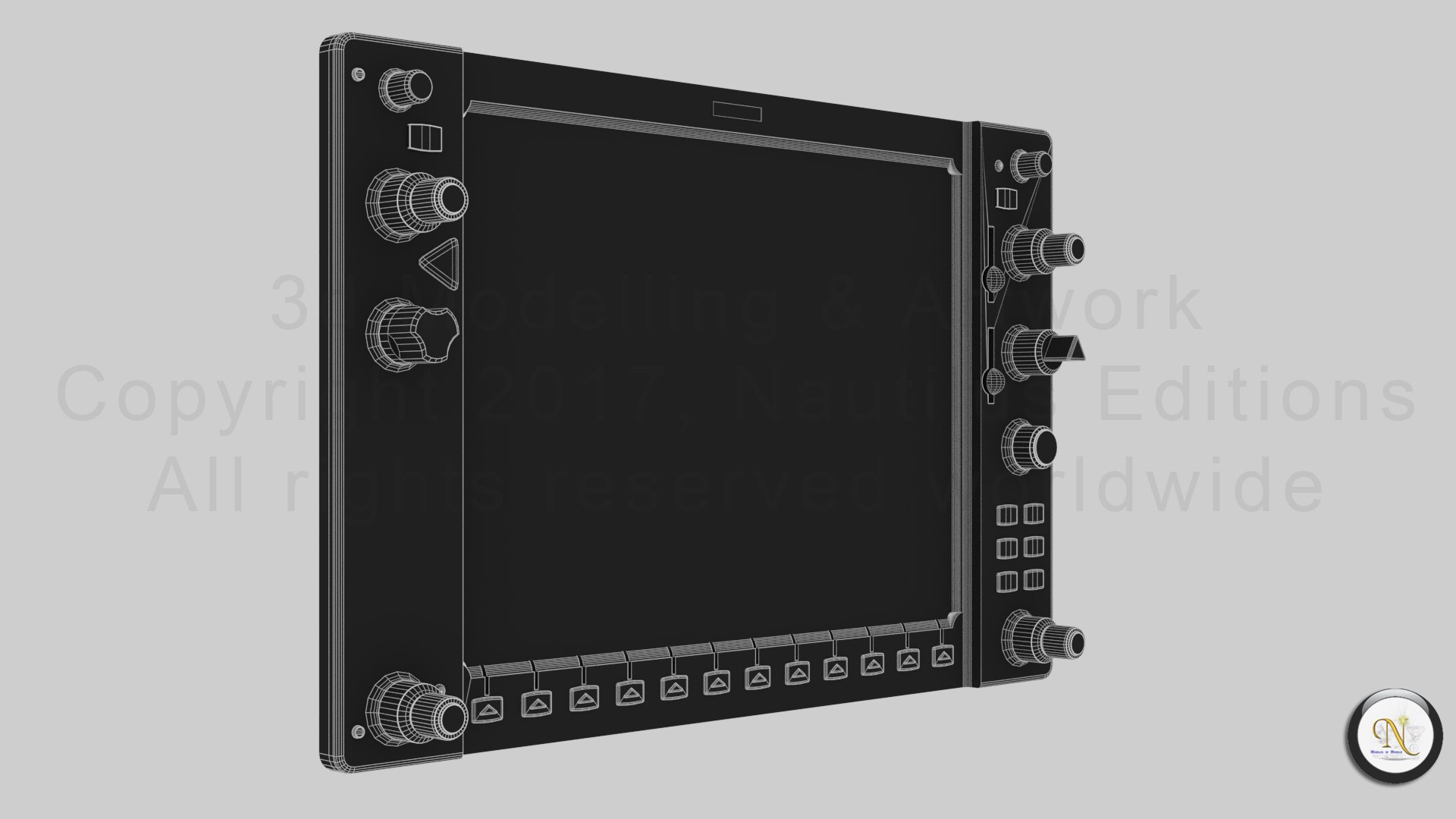 G1000 Garmin Glass Panel 3D Model - TurboSquid 1154552