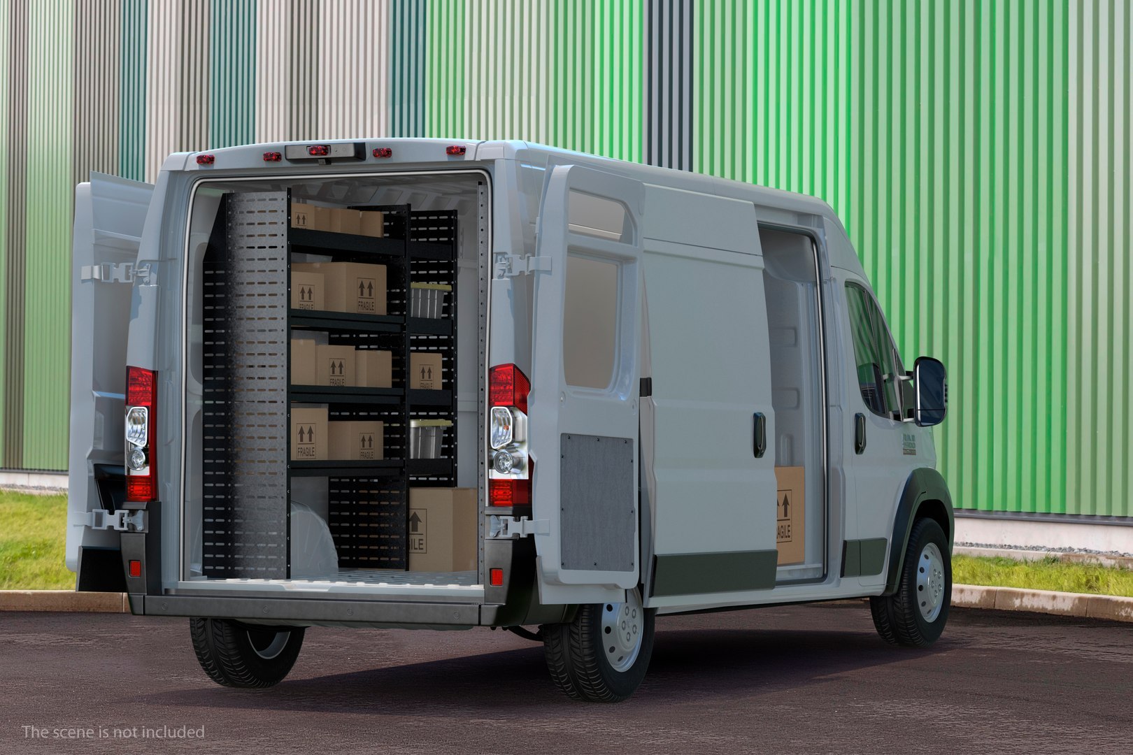 3D Medium Vans Rigged Collection 2 Model - TurboSquid 2519433