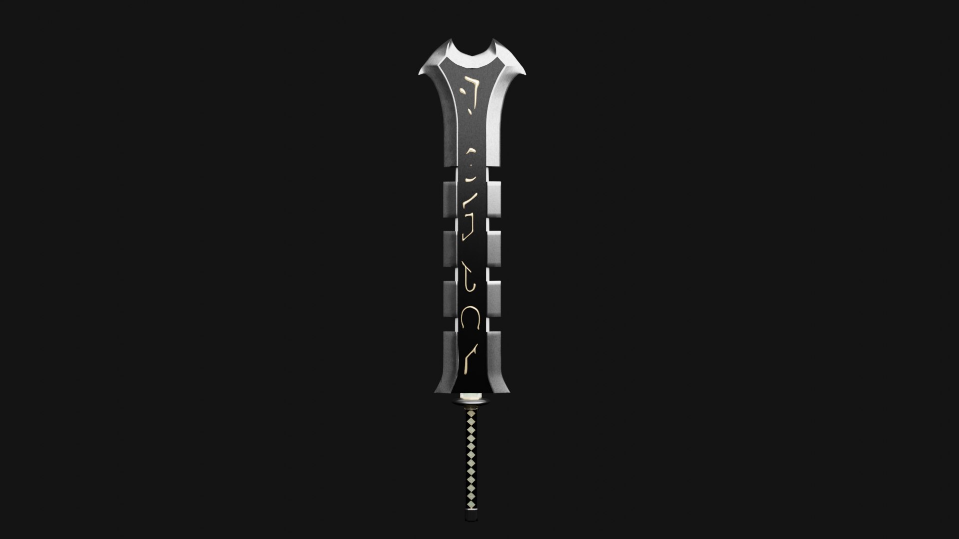 Runic Broad Sword 3D Model - TurboSquid 2007192