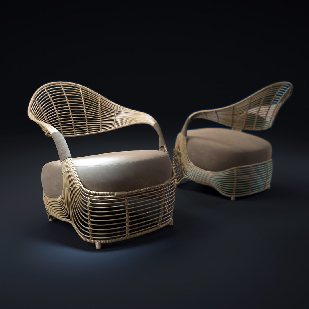 3d Manolo-easy-armchair Model