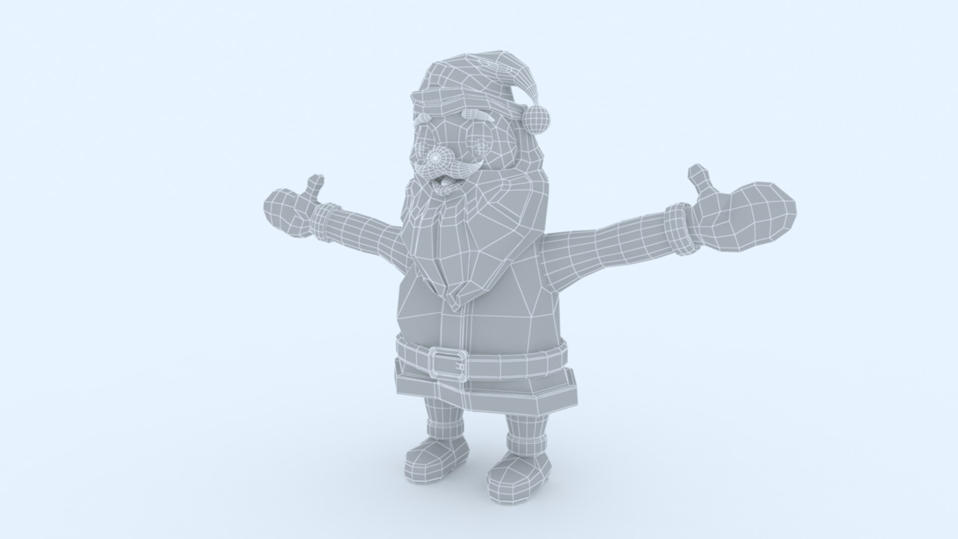 Santa Claus Model - TurboSquid 1925501