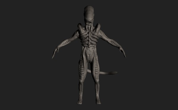 Alien Zbrush 3D Models for Download | TurboSquid