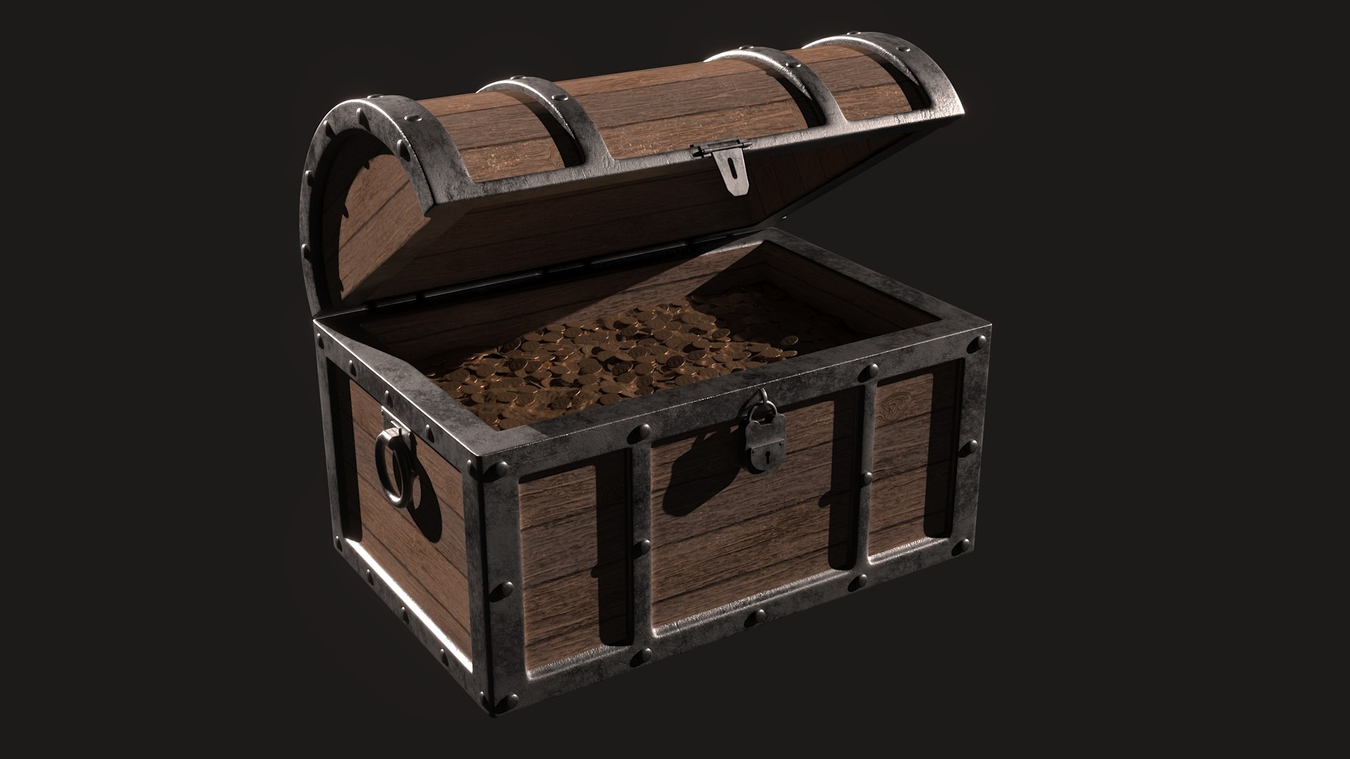Medieval Chest 3D - TurboSquid 2364637