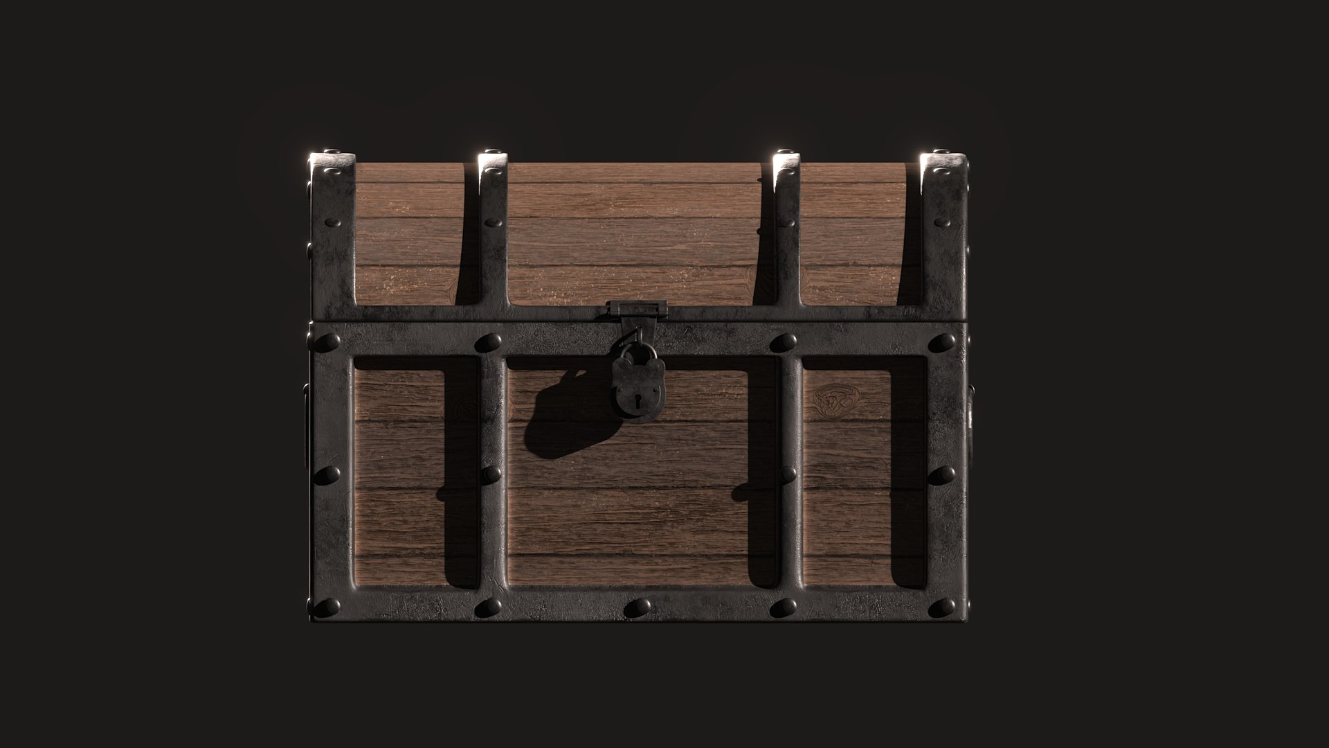 Medieval Chest 3D - TurboSquid 2364637