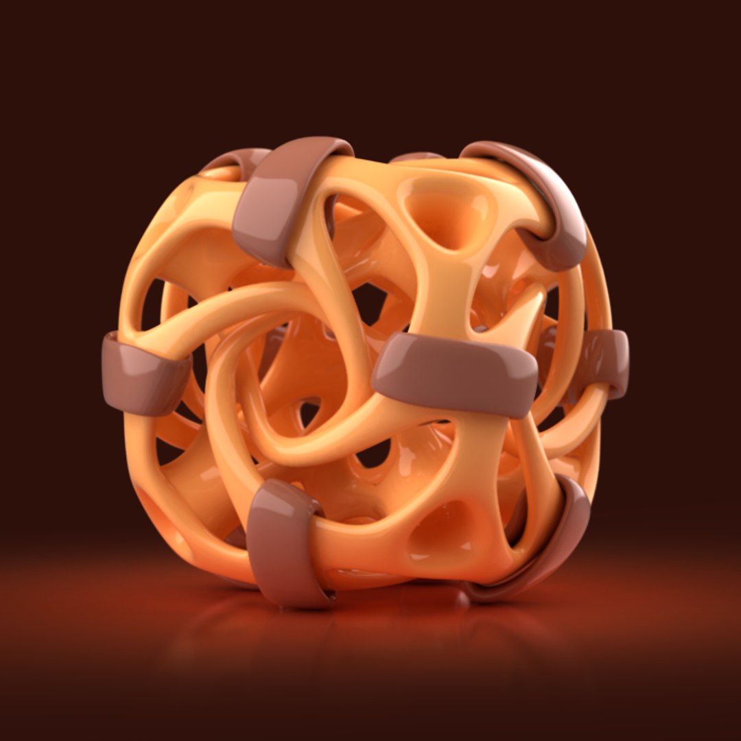 Abstract cube 3D model - TurboSquid 1507499