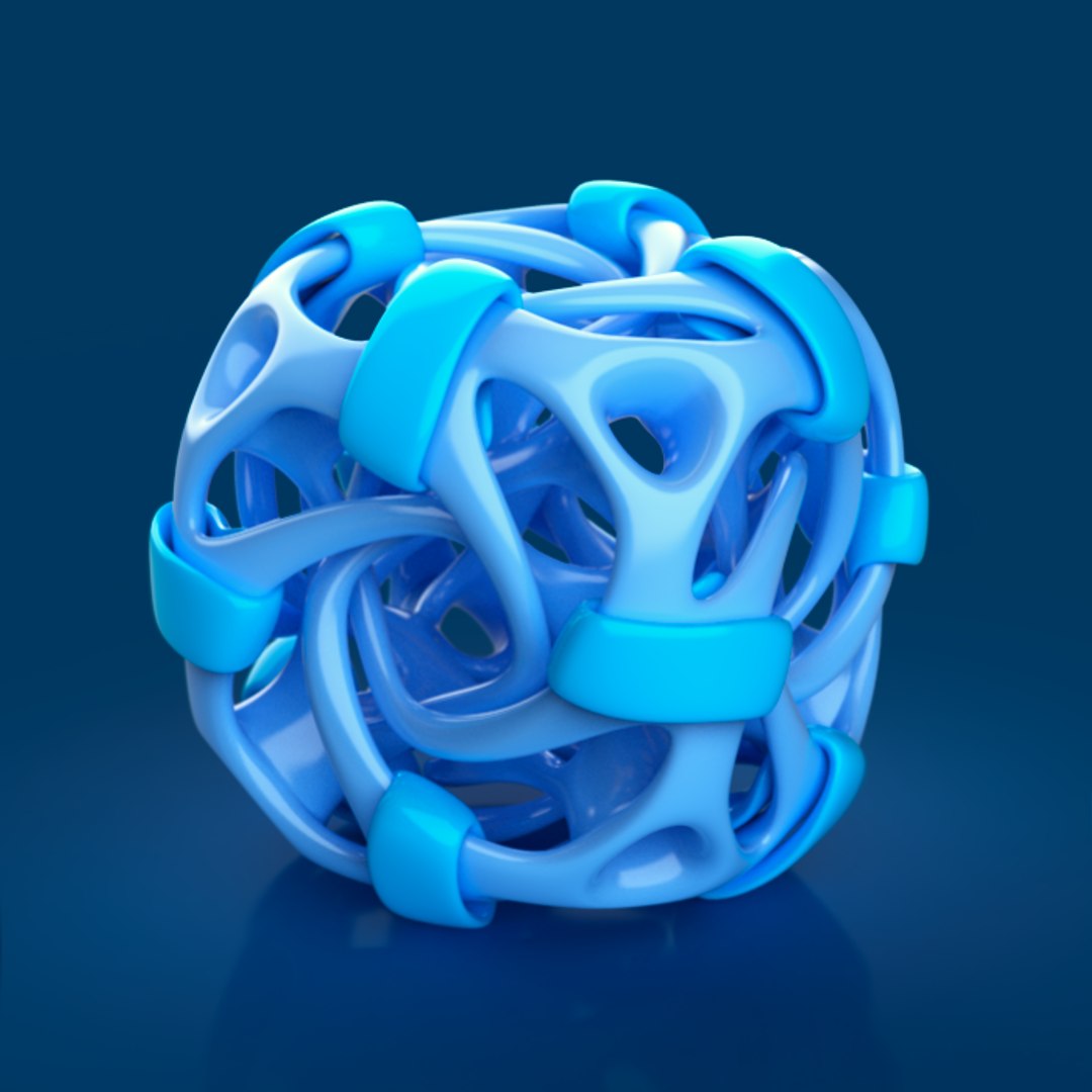 Abstract cube 3D model - TurboSquid 1507499