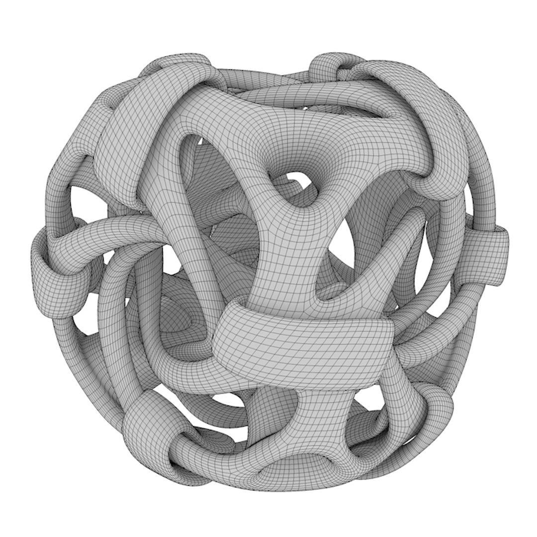 Abstract cube 3D model - TurboSquid 1507499