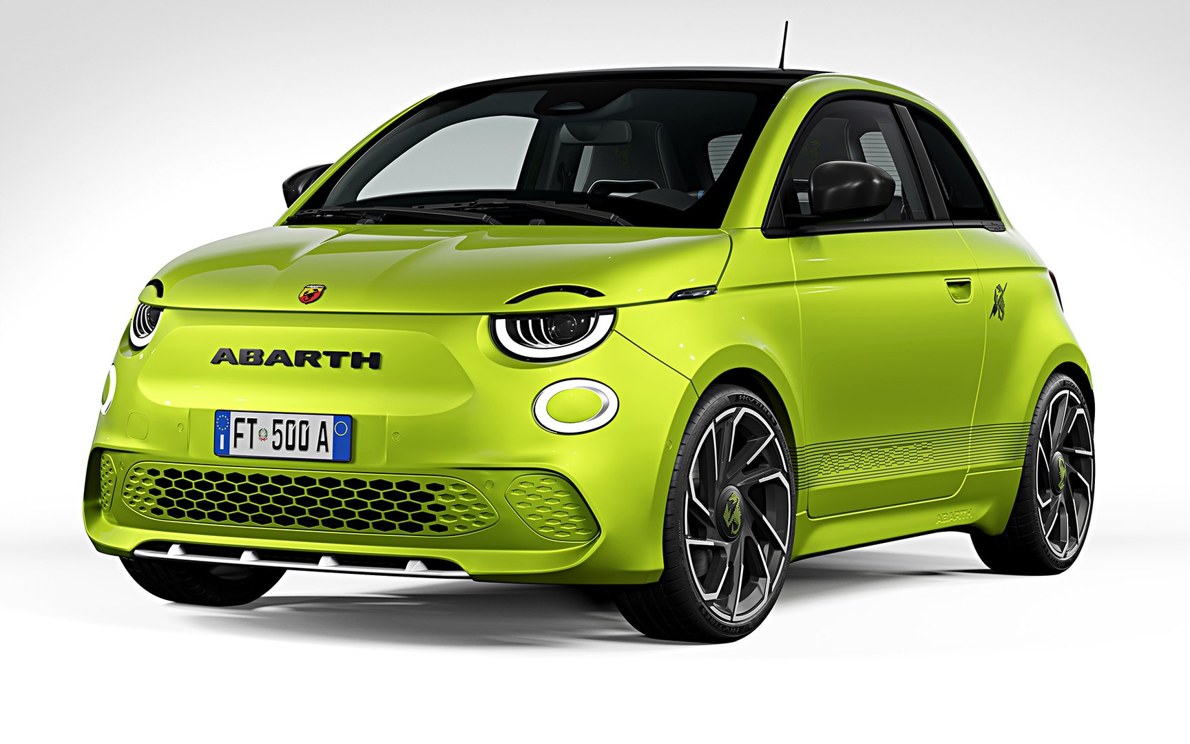 3D 2023 Fiat 500e Abarth - TurboSquid 2078338