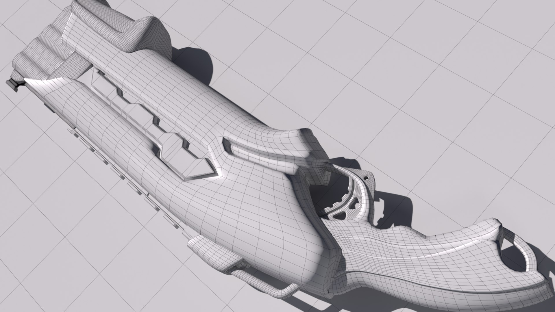 3D Vampire Hunter Gun - TurboSquid 1383690