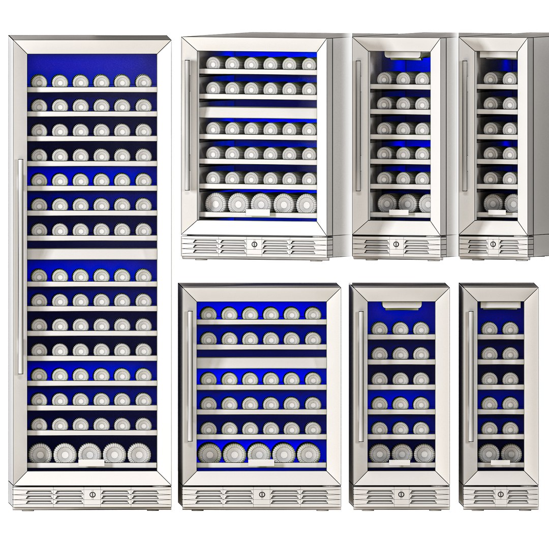 3D Model Kalamera Wine Fridge - TurboSquid 2080310