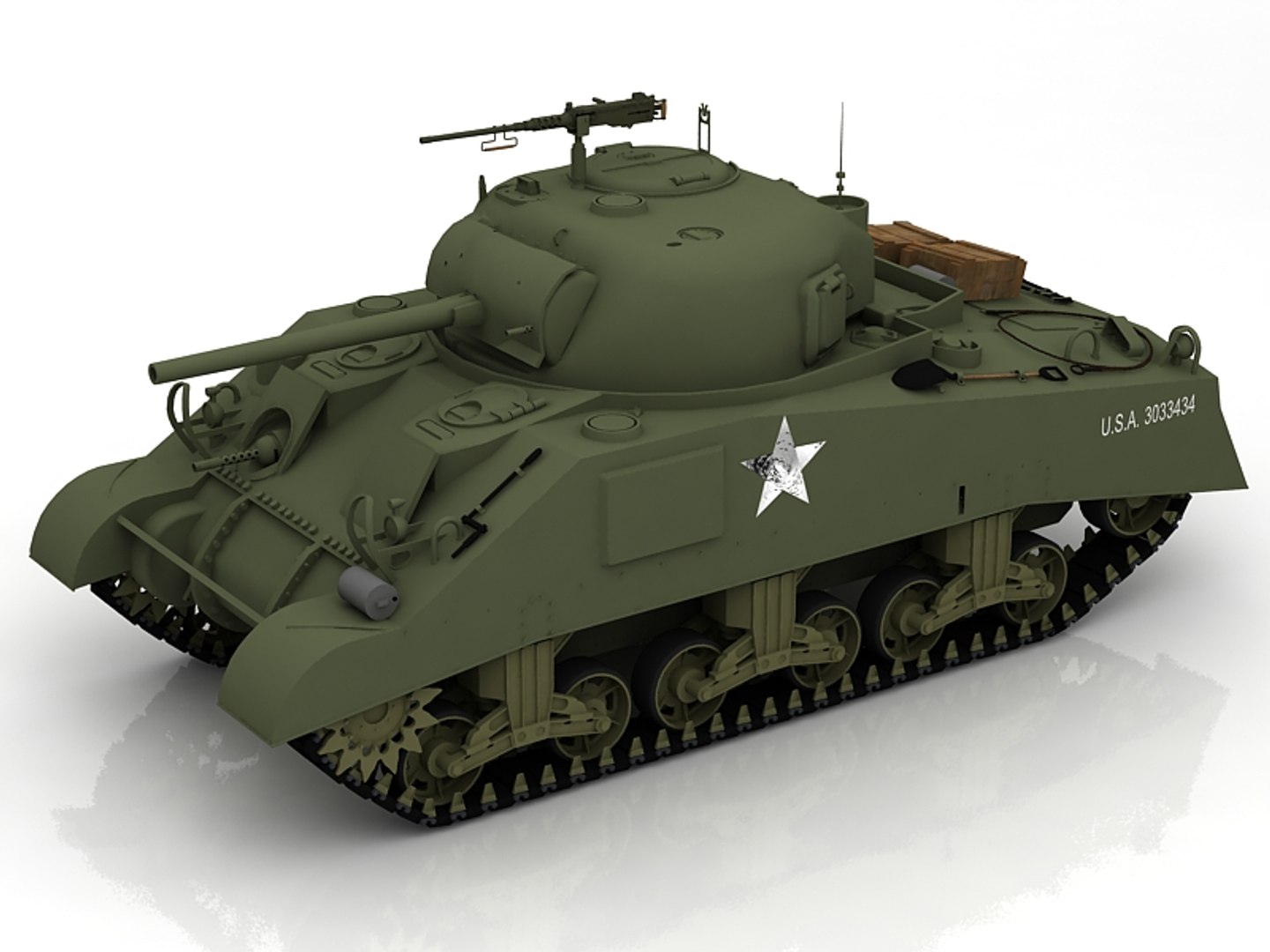 modelo 3d m4a3 76-e8 sherman - TurboSquid 1756201