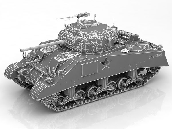 modelo 3d m4a3 76-e8 sherman - TurboSquid 1756201