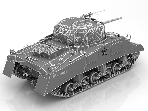 modelo 3d m4a3 76-e8 sherman - TurboSquid 1756201