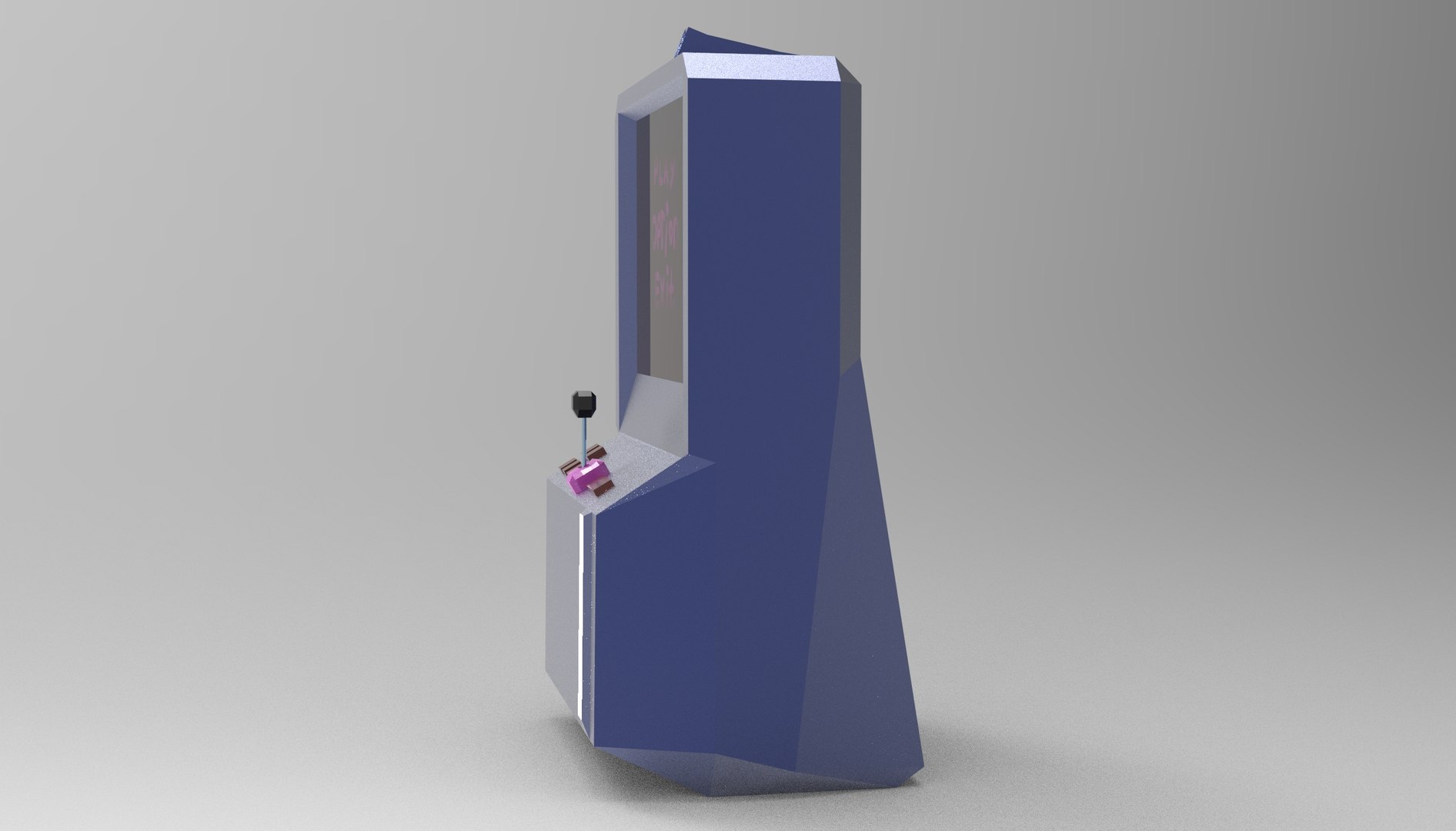 3D Model Arcade Machine - TurboSquid 1946574