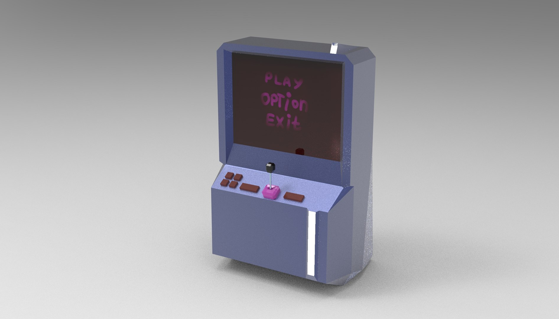 3D Model Arcade Machine - TurboSquid 1946574