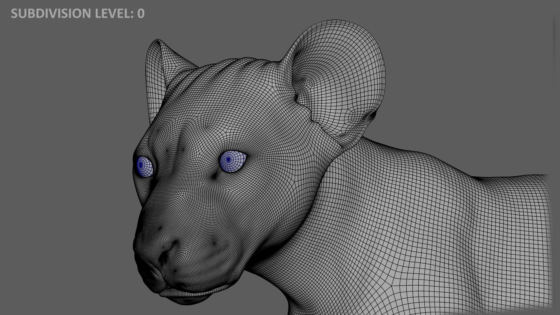 3D Lion Cub Rigged - TurboSquid 2161091