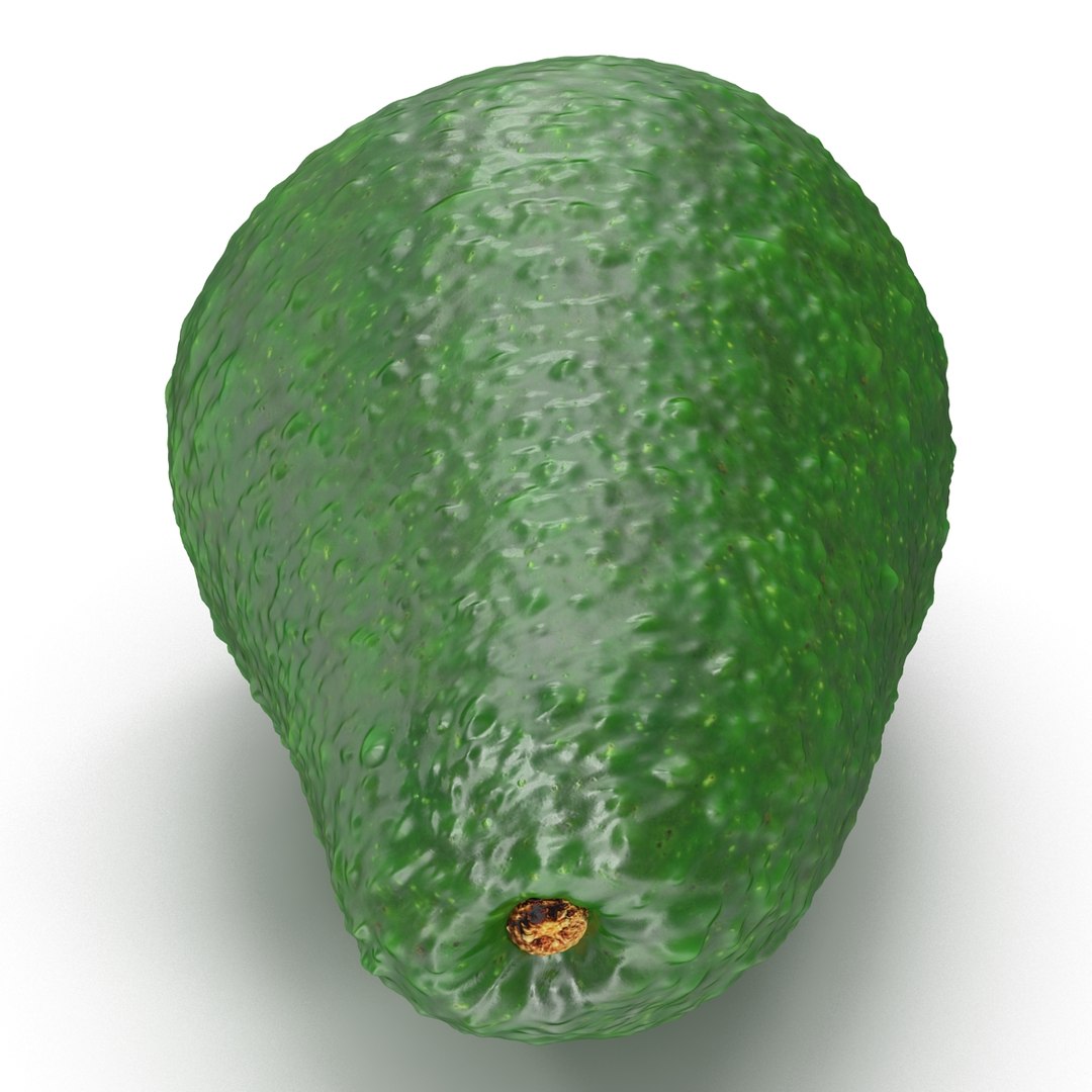 Avocado 3 3d Model