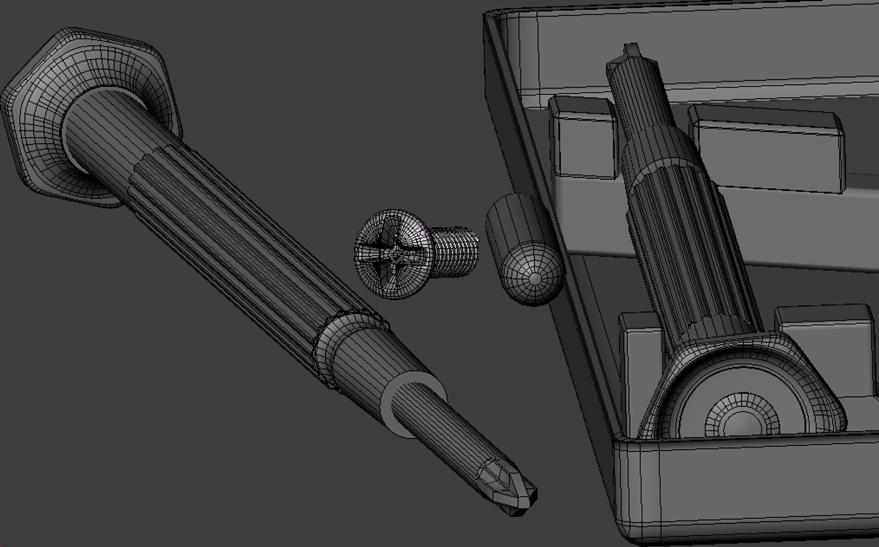 Precision Screwdriver Set Obj