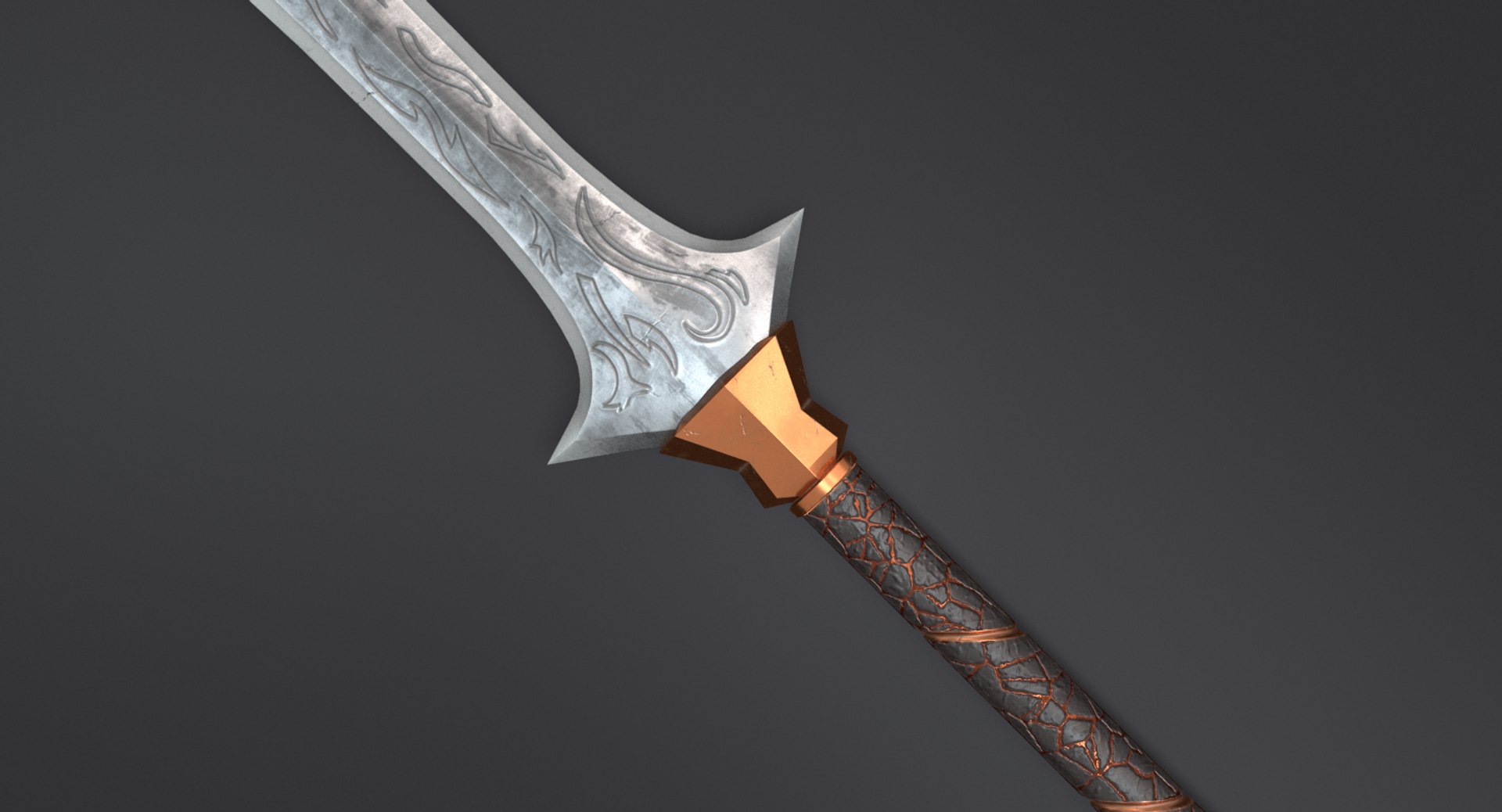 3D model fantasy spear - TurboSquid 1368727