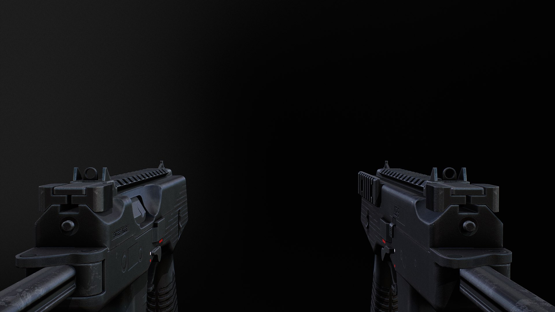3D MP9 Submachine Gun - Mobile Ready Low Poly - TurboSquid 2279202
