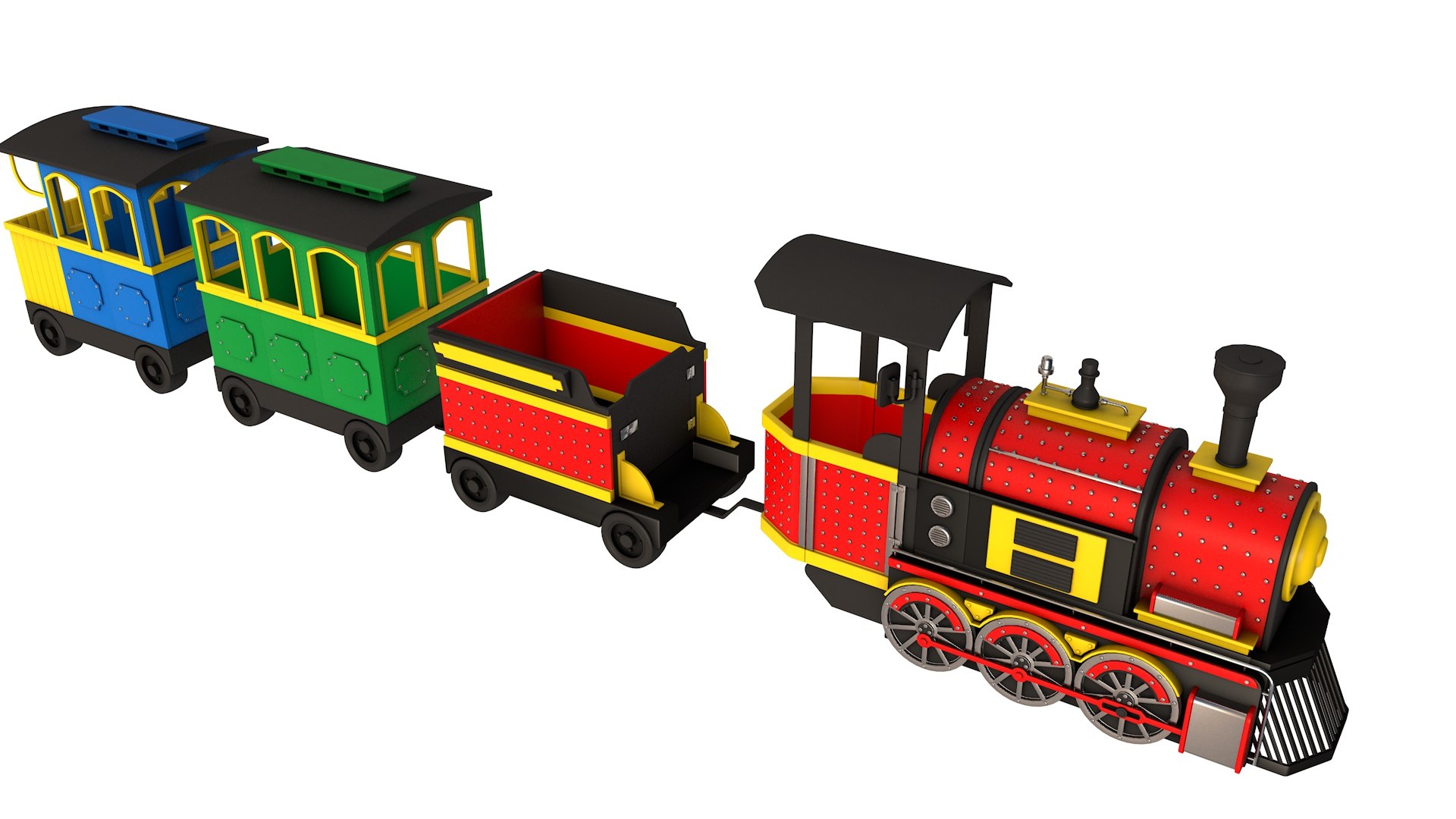 Children Train Wattman Mini Express Model - TurboSquid 2179375