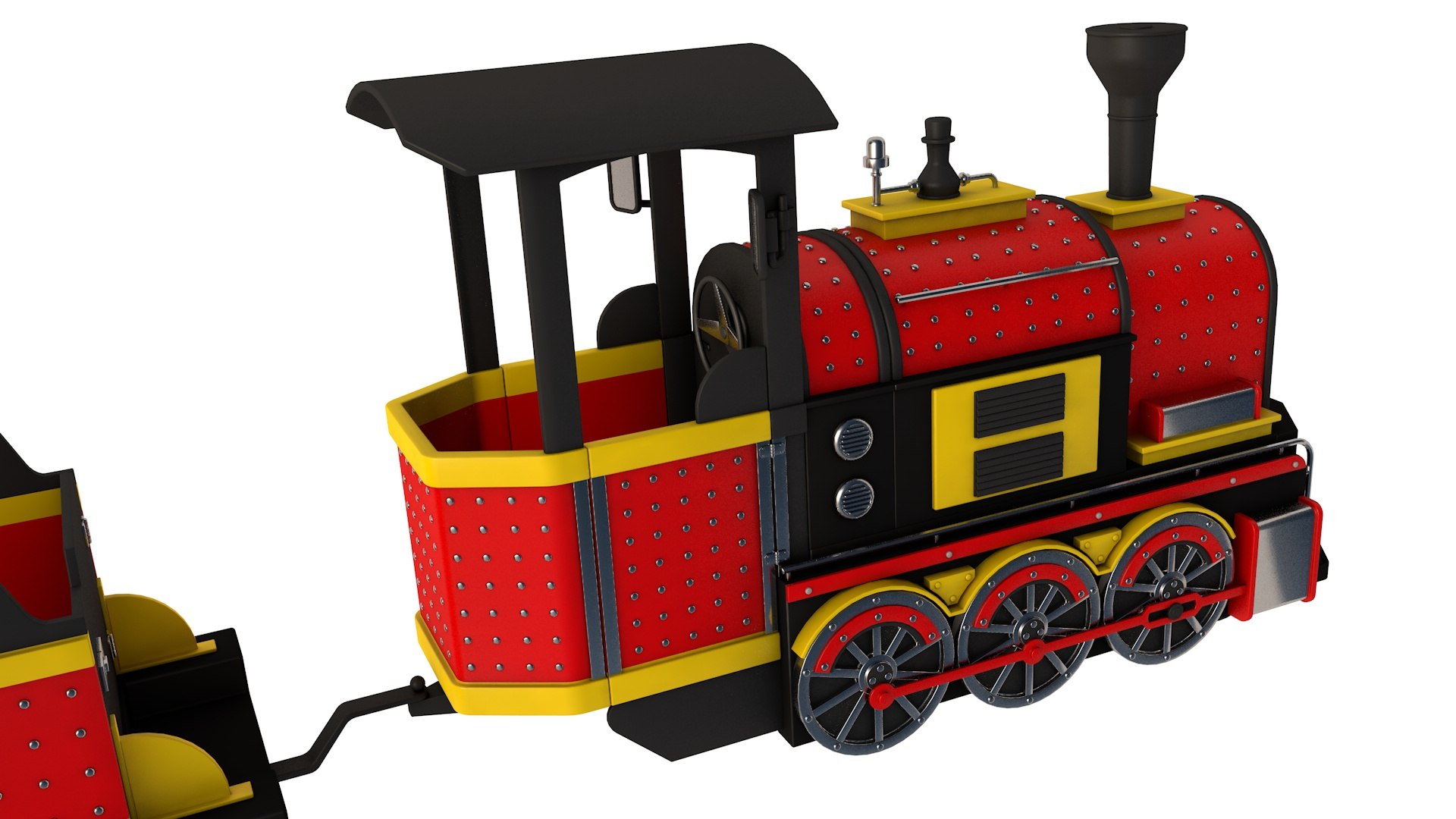 Children Train Wattman Mini Express Model - TurboSquid 2179375
