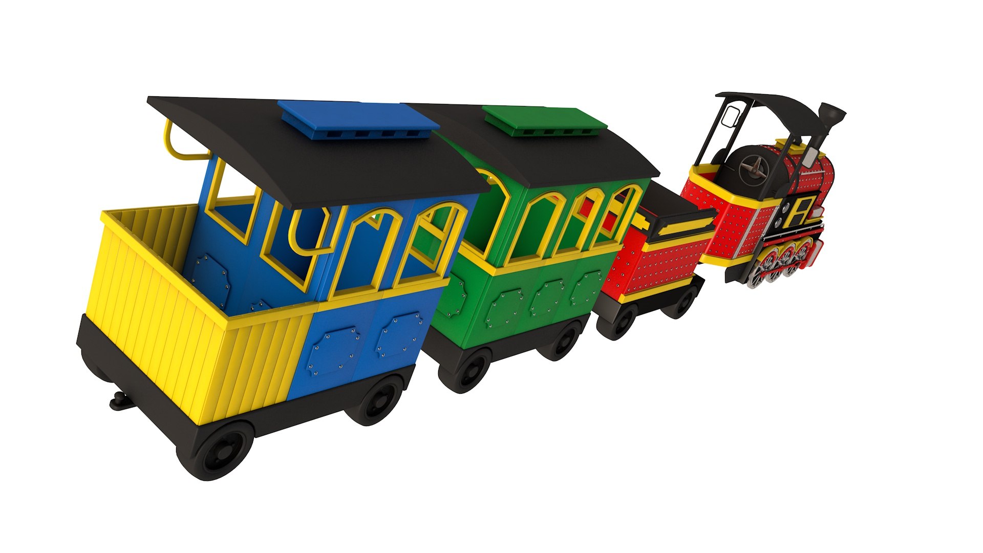 Children Train Wattman Mini Express Model - TurboSquid 2179375