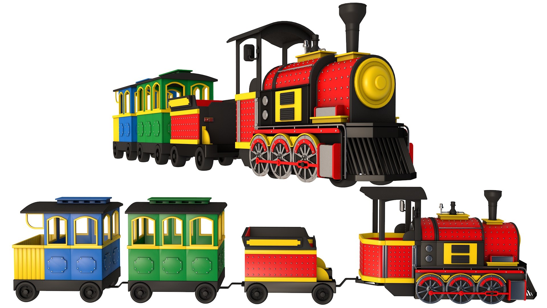 Children Train Wattman Mini Express Model - TurboSquid 2179375