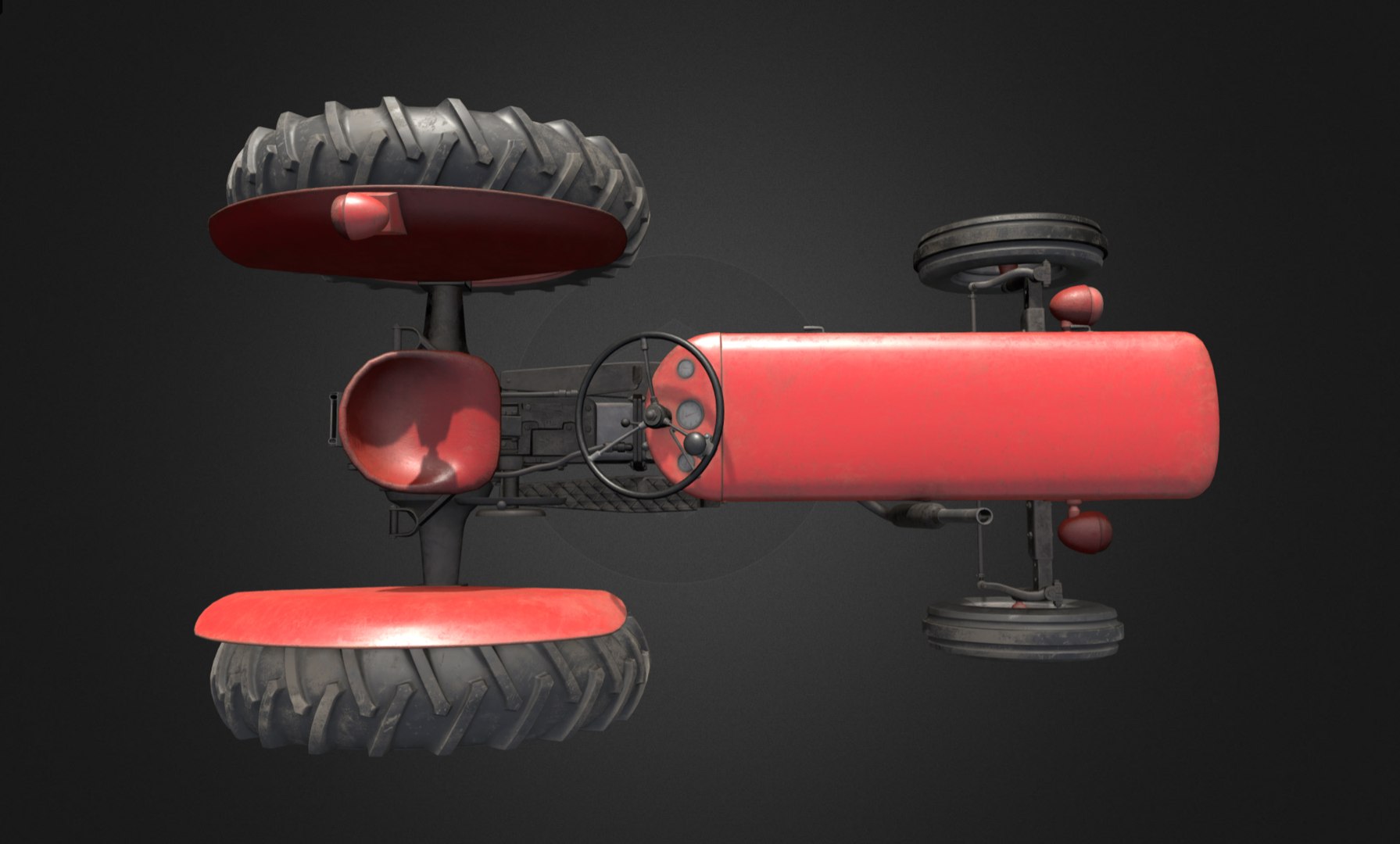 Tractor 3D Model - TurboSquid 2282317