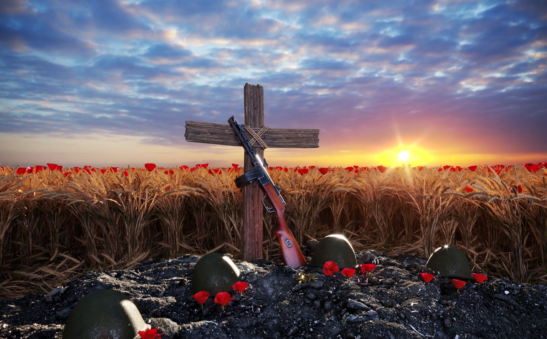 3D War Scene - TurboSquid 1937847