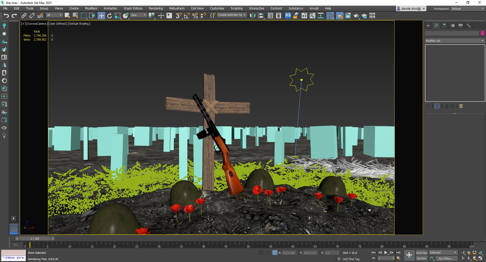 3D War Scene - TurboSquid 1937847