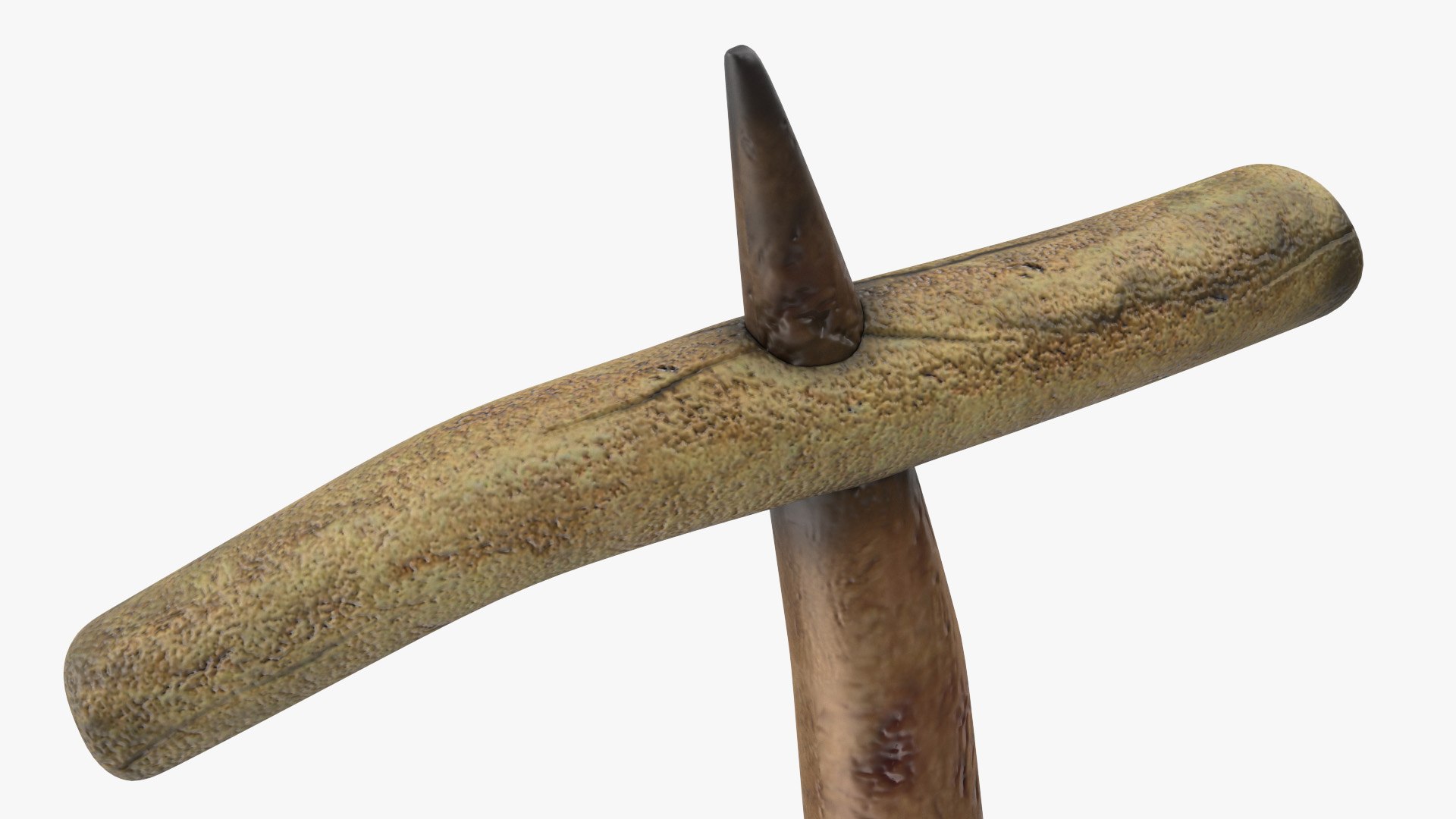 Ancient Digging Stick Tool 3D - TurboSquid 1728135