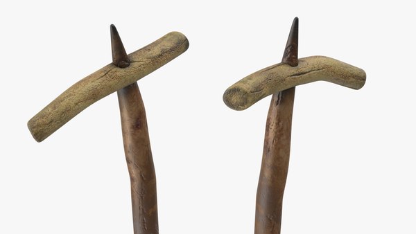 Ancient Digging Stick Tool 3D - TurboSquid 1728135